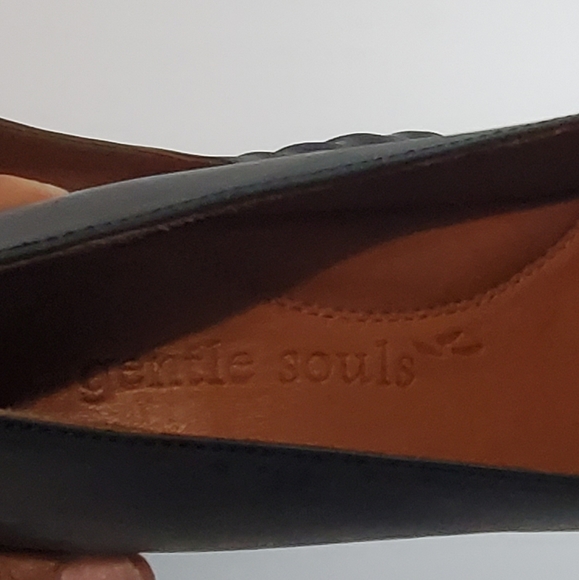 gentle souls | Shoes | Gentle Souls Charcoal Square Front Shoes | Poshmark
